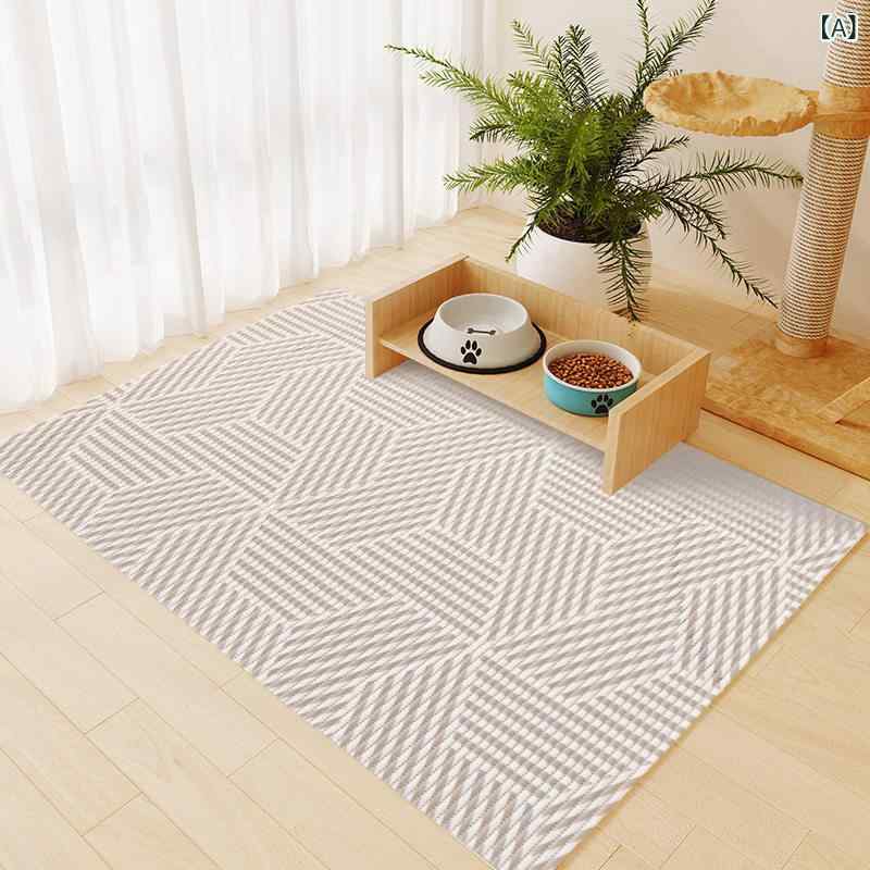 ペット 専用 プレースマット PVC 猫用 ボウル マットお 手入れ 簡単 防水 尿 マット 犬用 フェンス 犬 小屋 滑り止め カー ペット