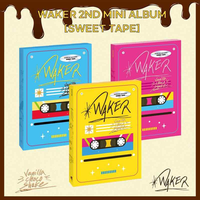 WAKER [Sweet Tape]（韓国盤）IMPORT【 ご注文確定のタイミングについて 】 商品は他サイトでも販売しているため、在庫反映にタイムラグが生じる場合がございます。入れ違いで完売となった際は、速やかにメールでご連絡の上、キャ...