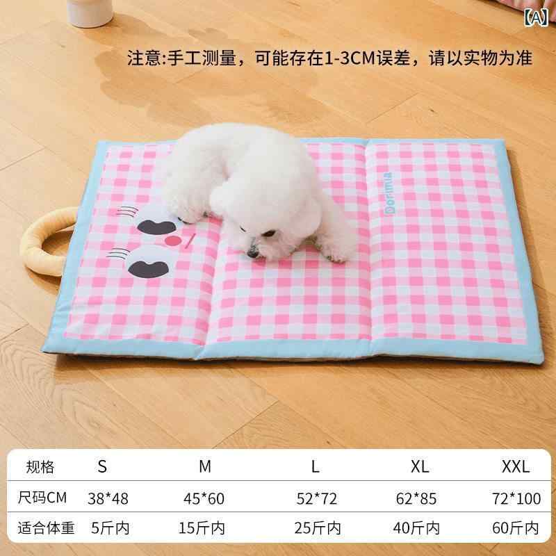 ペット用 アイス パッド 猫用 アイス パッド 夏用 寝袋 夏用 犬用 クールマット 冷却 犬 小屋 防水 猫 小屋 クールパッド