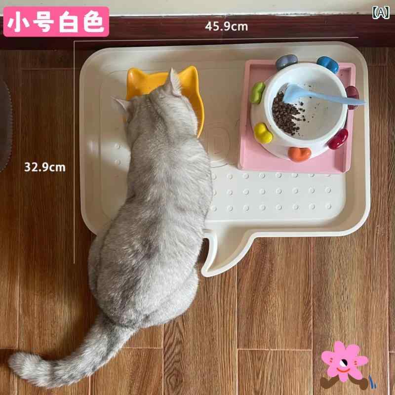アリス ペット プレースマット 猫 食事 マット 防水 滑り止め大きな 食器 ボウル マット アリス 猫 ボウル ディナー プレート