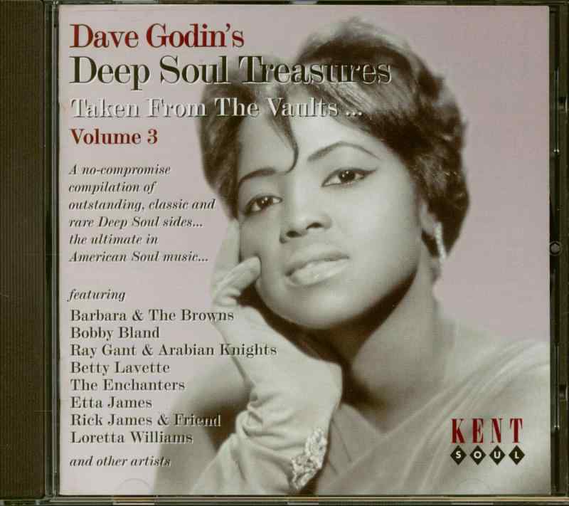 Dave Godin's Deep Soul Treasures: Taken From Our Vaults, Vol. 3【 ご注文確定のタイミングについて 】 商品は他サイトでも販売しているため、在庫反映にタイムラグが生じる場合がござ...