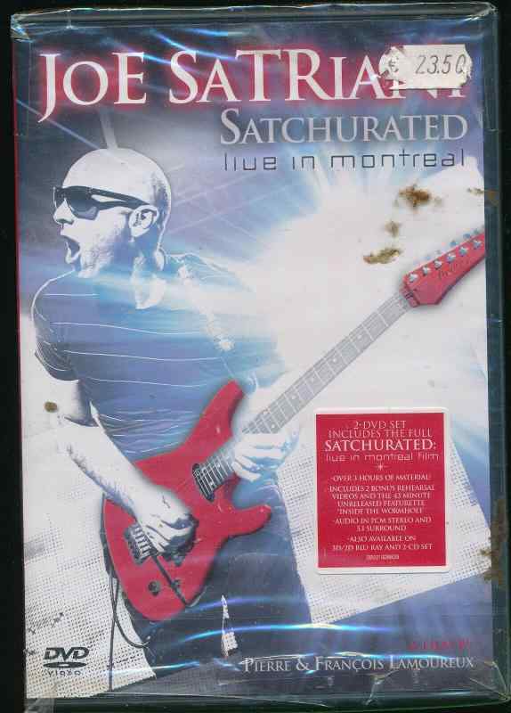 Satchurated: Live In Montreal [DVD]【 ご注文確定のタイミングについて 】 商品は他サイトでも販売しているため、在庫反映にタイムラグが生じる場合がございます。入れ違いで完売となった際は、速やかにメールでご連...