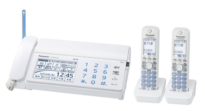 パナソニック おたっくす デジタルコードレスFAX 子機2台付き ホワイト KX-PD702DW-W付属品:コードレス子機、コードレス子機、子機用電池カバー、子機充電台進化した「タッチパネル」だから、簡単操作で使いやすい指でなぞってスクロー...
