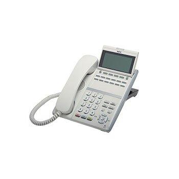 日本電気（NEC） Aspire UX 12ボタンIP多機能電話機（ホワイト） ITZ-12D-2D(WH)TEL・ITZ-12D-2D(WH)TELは、LAN配線タイプの電話機です。・主装置はAspire UXのみ使用が可能です。・多機能...