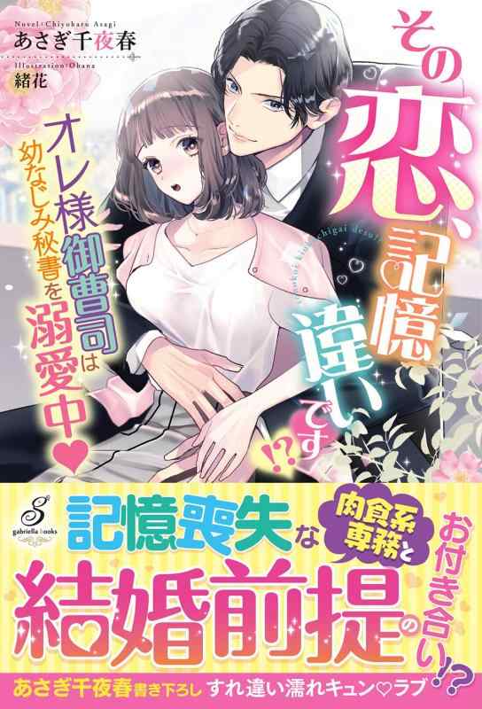 その恋、記憶違いです? オレ様御曹司は幼なじみ秘書を溺愛中 (ガブリエラブックス)【 ご注文確定のタイミングについて 】 商品は他サイトでも販売しているため、在庫反映にタイムラグが生じる場合がございます。入れ違いで完売となった際は、速やかに...