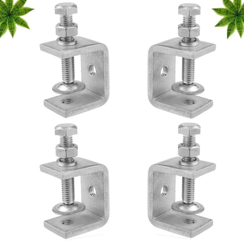 Esforzarse Cクランプ 4個セット 開口部 30mm クランプ 工具 c型クランプ ミニクランプ クランプ 木工用 固定 溶接用 防錆 耐久性 cクランプ 小型 ステンレス ステンレス鋼cクランプ 金具 DIY包装：4個 クランプ...