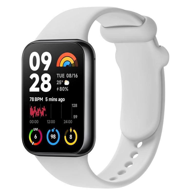 [Vancle] バンド for Redmi Watch 5/Watch 4/Xiaomi Smart Band 9 Pro/Band 8 Pro 交換バンド, 替えベルト 柔らかいシリコン 交換ベルト 調節可能対応機種：Redmi Wat...