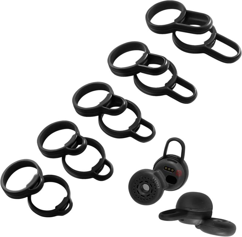 A-Pcas So-ny LinkBuds WF-L900 用 イヤーピース フィッテングサポーター Linkbuds交換用イヤホンピース WF-L900 ウィングチップ イヤーチップ シリコン製 ズレ解消 フィット感向上 Linkbuds...