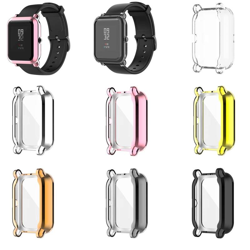スクリーンプロテクターケース For Amazfit GTS 2 Mini/Bip U Pro スマートウォッチアクセサリー TenCloud カバー 傷防止 フル保護カバー GTS 2 Mini用【GTS 2 Mini/Bip U Pro...