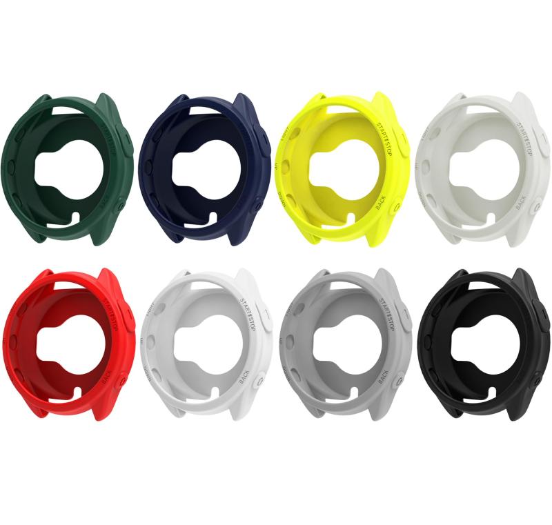 ［RuenTech］対応Garmin Forerunner 965 ケース 軽量保護ケース 8色ソフトシリコン製 プロテクターカバー 耐衝撃 男女兼用 装着簡単 Garmin Forerunner 965 用カバーGarmin Foreru...