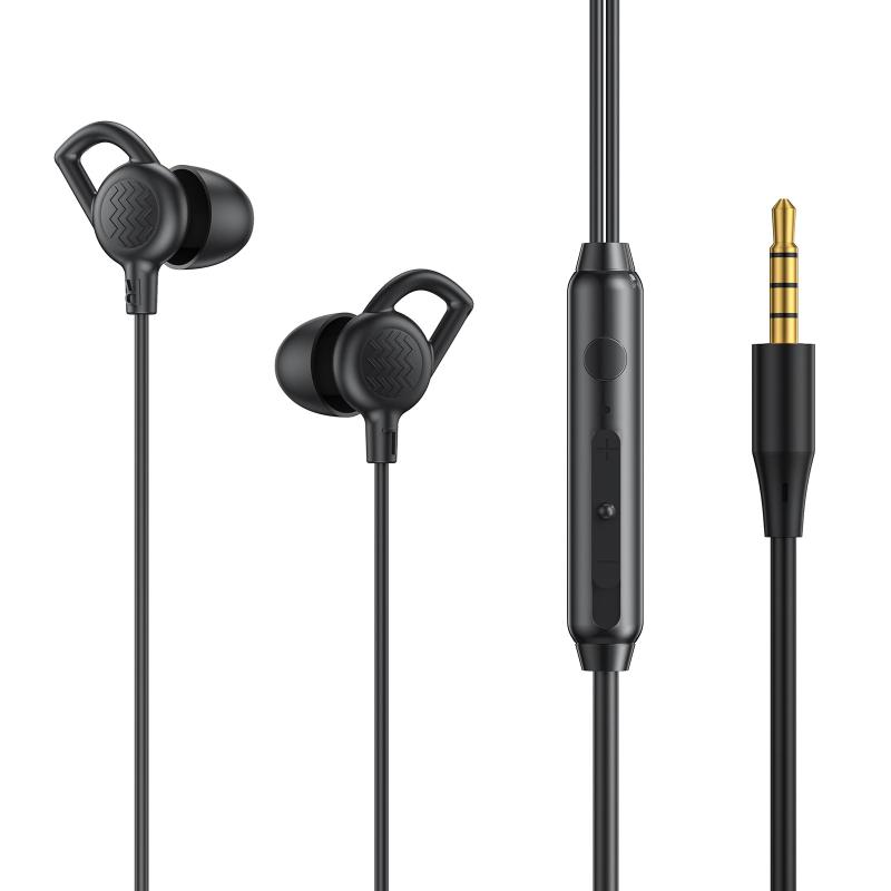 3APLUS D10 睡眠用イヤホン カナル型 寝ホン ASMR 有線イヤホン 寝ながらイヤホン ノイズ遮断 マイク付き 3.5mm 軽量 超小型 超快適 仕事/勉強/不眠症の方や横寝る方に最適●●「 耳に優しい 」イヤホンの形を改良して、...