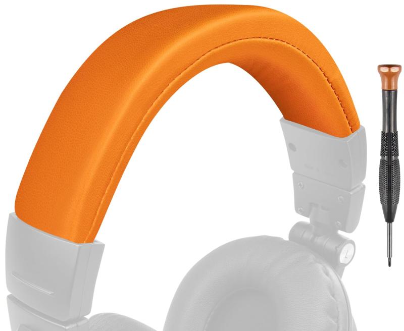 SOULWIT ヘッドバンド ヘッドバンドカバー for Audio Technica ATH M50, M50X, M50XWH, M50XBT, M50XBT2, M50S/LE, M50xSTS ヘッドセット用 保護ケース プロテイン...