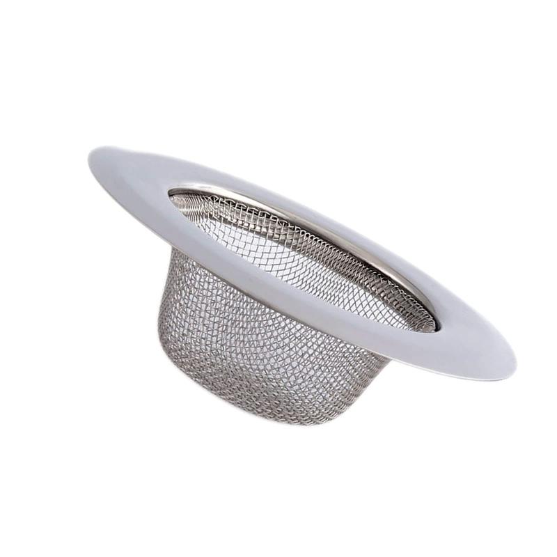 排水口 ゴミ受け 排水溝 ステンレス 排水ゴミカゴ 流し台シンク用 シンクストレーナー 台所ストレーナー 排水口フィルター パンチング【流し台シンク排水口適用サイズ】内径7.3-9.5cmの排水口に適合します。 排水カゴサイズ：外径:11....