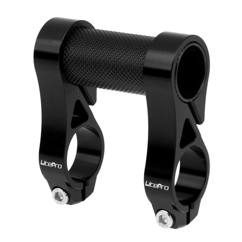 Baoblaze 調節可能 折りたたみ自転車 サイクリングハンドルバー ステム マウント 25.4mm 全3色 - ブラックフレームの長さを増やし、乗り心地をより快適にします。フォールディング、、ロード、バイクグ用のグレートアクセサリー。2...
