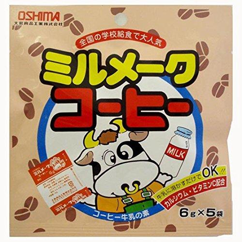 ミルメークコーヒー 30g×10袋内容量:6g×5P×10袋カロリー:23Kcal原材料:砂糖、インスタントコーヒー、食塩、乳酸菌、炭酸Ca、着色料(カラメル),V.C、クエン酸鉄Na、香料、V.A、V.B1、V.B2商品サイズ(高さx奥行...