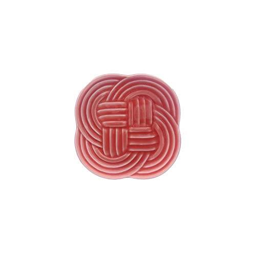 やまに 小皿 レッド 10.8 結 52190258サイズ:幅/約10.8 x 10.8cm 高さ/約1.2cm(商品ごとに誤差があります)素材:白磁器・日本製/美濃焼電子レンジ:対応家庭用食洗機使用:対応
