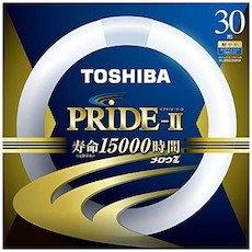 東芝(TOSHIBA) PRIDE2丸管30WD色 【品番】(T)FCL30EDC/28PDZメーカー名/東芝ライテック 商品種別/環形蛍光灯30W形 定格消費電力/28W 定格寿命/15000時間 サイズ/管径29×外径225mm 光色/昼光色