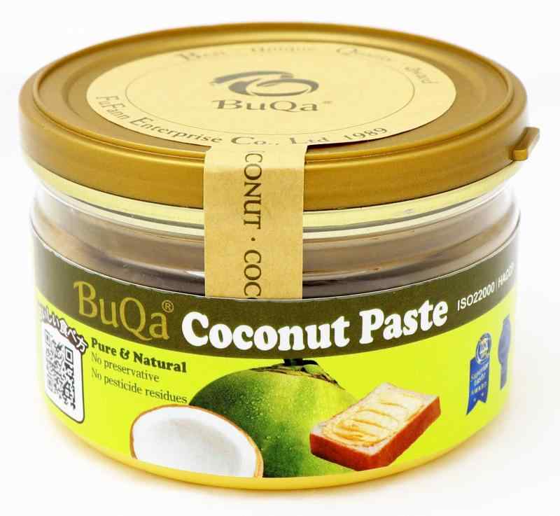 フジフードサービス BuQa(ブックァ) ココナッツペースト 130g×3個原材料:植物油(大豆を含む)、ココナッツ、乳糖、砂糖、ミルクパウダー / 乳化剤(大豆由来)、香料、着色料(β-カロテン)内容量:130g×3個カロリー:639kc...