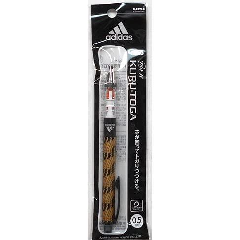 三菱鉛筆 アディダス クルトガ adidas KURU TOGA 芯径：0.5mm M5-650AI 1P.TPGD TPゴールド書くたびに芯が少ずつ回転するクルトガエンジン搭載
