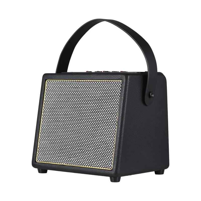 30W エレキギターアンプ OTG BT 機能付き 充電式ポータブルアコースティックギターアンプ リバーブコーラスエフェクト REC マイク入力 Aux In ヘッドフォンジャック 自宅練習ステージパフォー【多彩なサウンド増幅】: ポータブ...