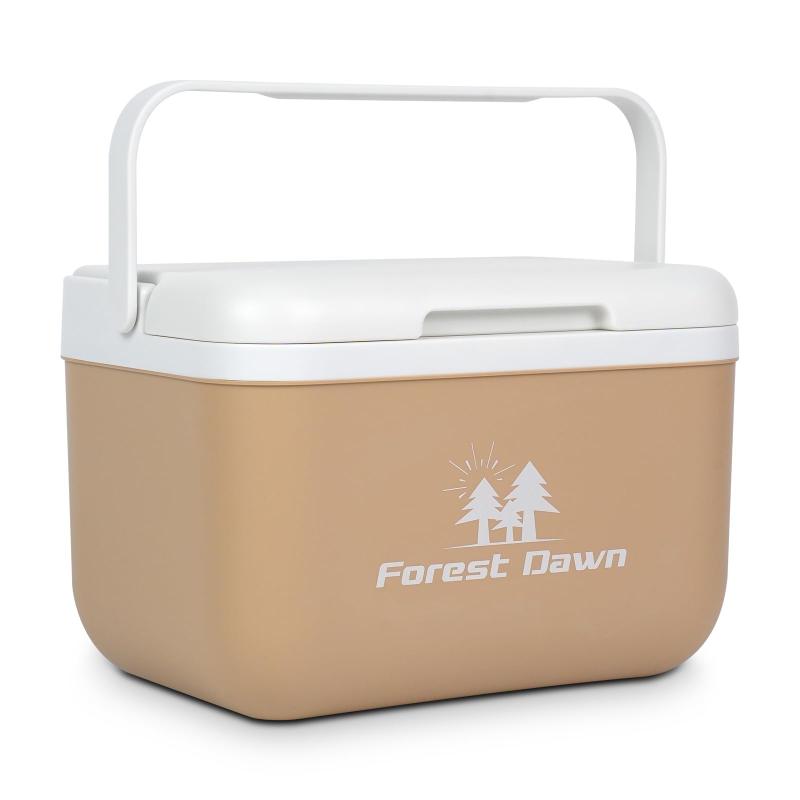 [Forest Dawn] クーラーボックス 保冷ボックス 5L 小型 真空断熱 保温 超軽量 ハードクーラー Cooler Box クーラーbox フィッシングクーラー 釣り キャンプ 部活 お手入れ簡単 キャンプ クーラーボッ【鮮度保持...