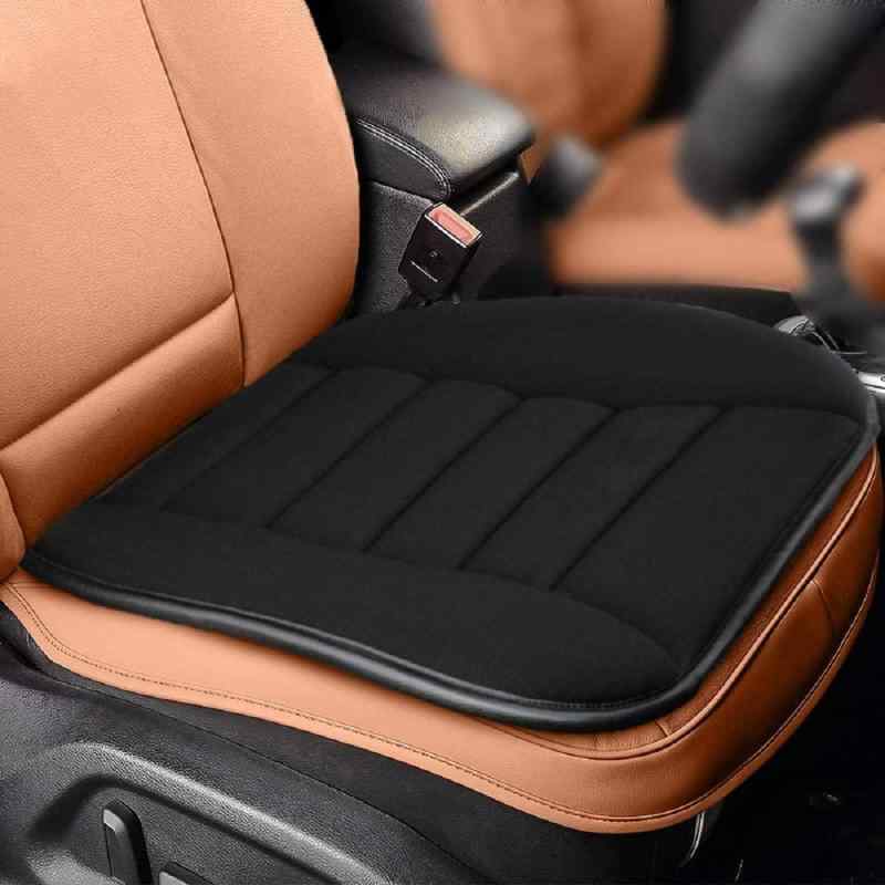 シートクッション 低反発 車の座布団 椅子座布団 運転 オフィス 自宅用 滑り止め 弾性 通気性 車用 クッション 黒【低反発素材と快適性】通気性の高い素材と高品質の記憶綿作られているため、サポート力が強く、長時間を座っても決して変形しませ...