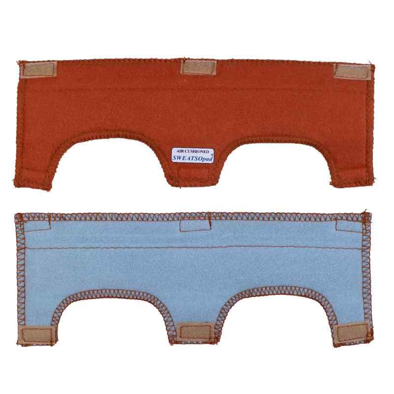Weldas® SWEATSOpad® 溶接ヘルメット スウェットバンド 掛け布団、エアクッション付き、あずき色、20-3200V、2 個パック100%フリース状コットンの外層が汗を吸い込み、エアクッションのセルが流れる大汗をとどめます。汗...