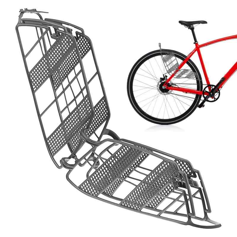 Angoily 自転車 ドレスガード 後輪用 メッシュカバー 2枚セット 巻き込み防止 ネット スカート 足 保護 セーフティネット 子供 ガード 取付簡単 汎用 ママチャリ 電動自転車 ブラック【スカートやワイドパンツの巻き込み防止】 ロ...