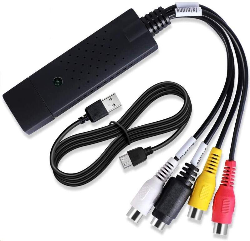 Cleantt USB2.0 ビデオキャプチャー Amtake DATA ビデオ/VHS DVD ダビング パソコン取り込み ビデオキャプチャー gv-usb2 Mac対応使いやすい: ビデオをVCRやその他のアナログビデオソースからMac...