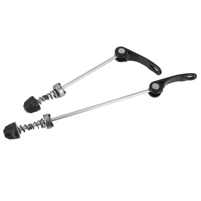 F Fityle 【ノーブランド 品】自転車 クイック リリースレバー ハブ串 サイクリング ホイール 串 パーツ ブラック