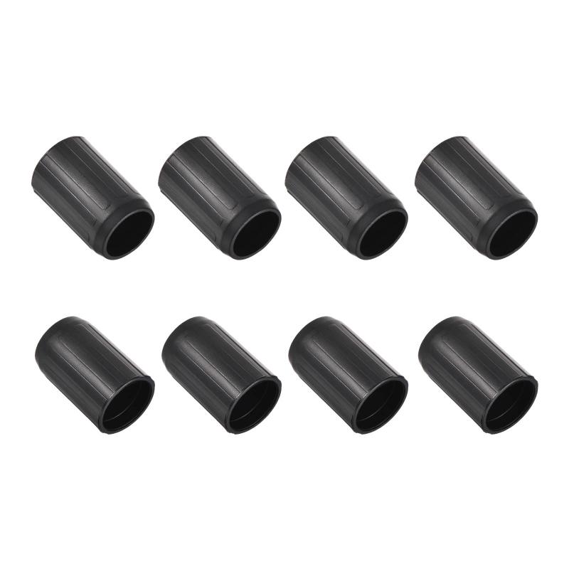 PATIKIL トレッキングポールチップアクセサリー 8個 16mm ステッキの交換 キャップエンドチッププロテクター アウトドア用 ハイキング用 クライミング用 スキー用トレッキングポールプロテクターは、トレッキングポールの底を保護し、ト...