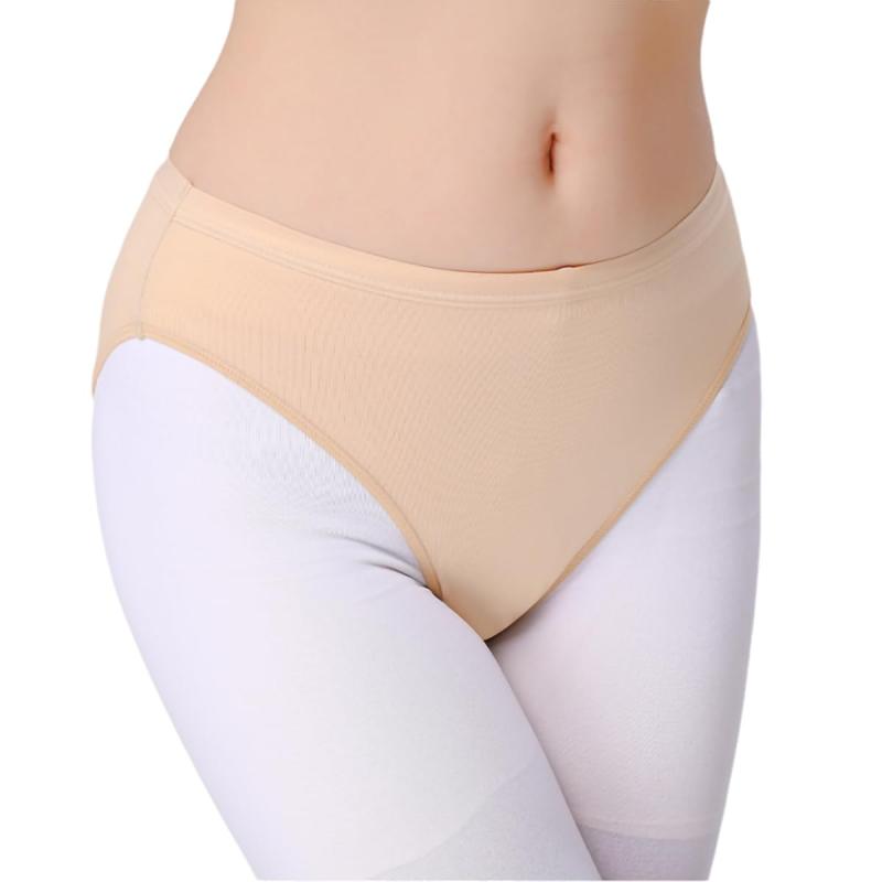 [MOOKISOO] バレエ ショーツ 子供用 キッズ 大人 ダンス用下着 アンダーインナー 涼しい 速乾 レッスン 練習着 新体操 発表会 衣装の下 肌色 ベージュ 120 130 140 150 160 170✔️【はみ出さない食い込ま...