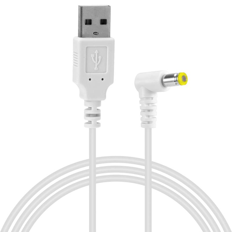 FUYUERO PSP用 充電器 USB to DC4.0/1.7mm 急速充電ケーブル ビデオカメラ、ラジオ、リ PSP-1000 PSP-2000 PSP-3000 Gorillaなど対応電源コード 1m L型 電源コード 断線防止 高...
