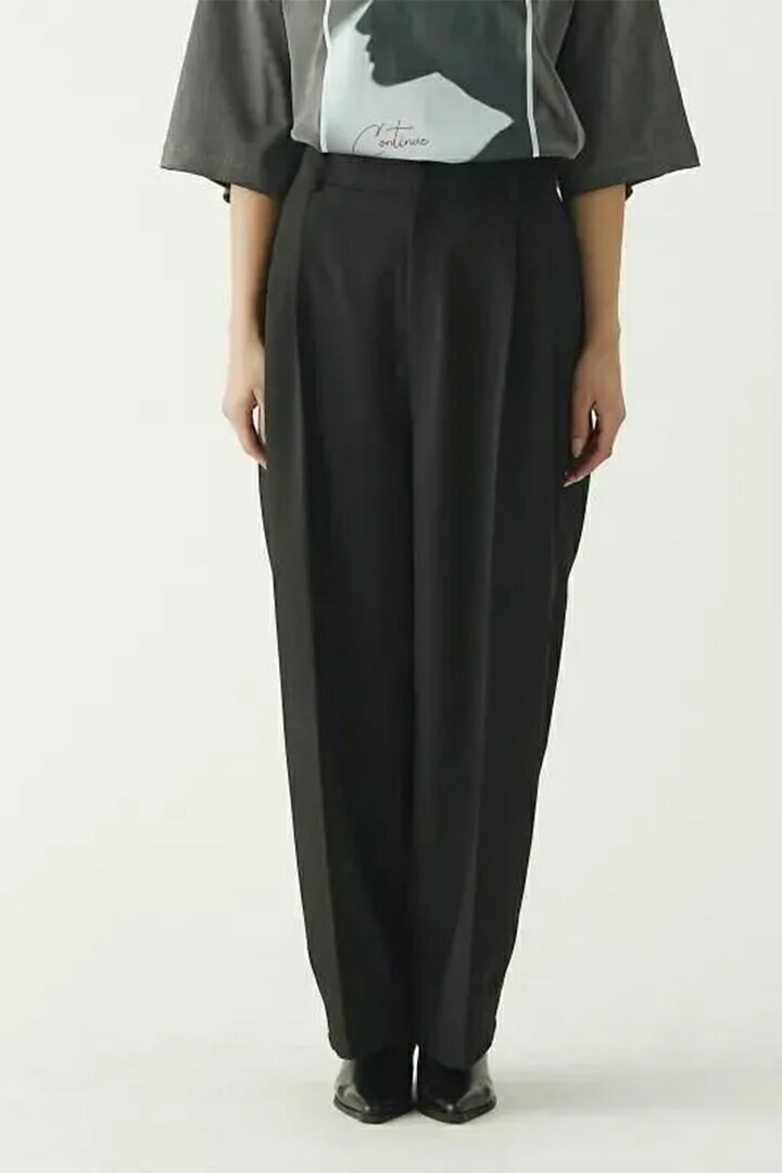 メーカー希望小売価格はメーカー商品タグに基づいて掲載していますekat エカット(UNISEX) COCCON TUCK TROUSERS 【セットアップアイテム】 ⇒JACKET ⇒PANTS ■ブランド ekat エカット(UNISEX...