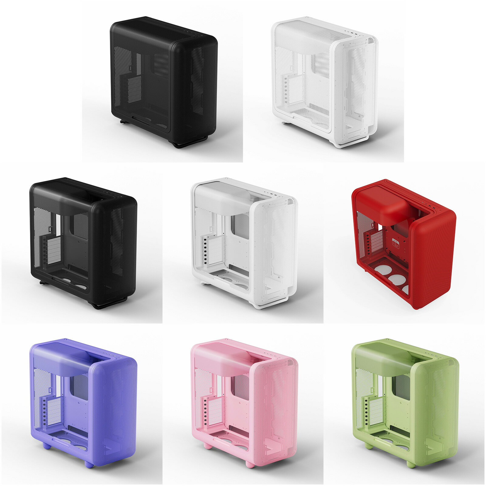 詳細スペック ■カラー ・X50：ブラック / ホワイト / レッド / パープル / ピンク / グリーン ・X50 Air：ブラック / ホワイト ■左サイドパネル ・X50：強化ガラス ・X50 Air：メッシュ ■3.5インチベイ：...