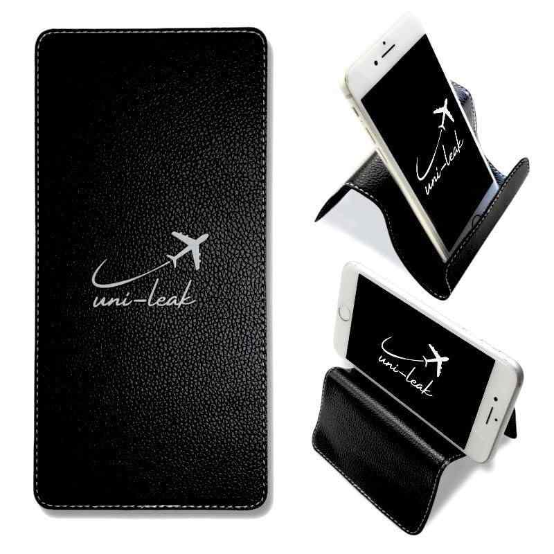 -leak 自由自在な スマホ タブレット スタンド ホルダー PUレザー 飛行機 新幹線 電車 自宅 オフィス フライトフラップ スタンド デスク トラベルアクセサリー 変形自在 Flight Flap グリップ ✅ホコリや毛がつきにくい...