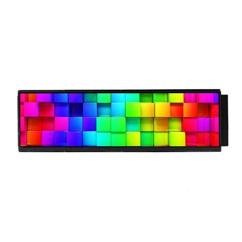 Y60用 PCケース モニター 12.6インチ 細長液晶スクリーン NV126B5M-N41 IPSパネル 2mini HD LCDキット12.6型1920x515 LCDキット 対応 Y60PCケース2ミニHD信号映像スクリーン輝度: 4...