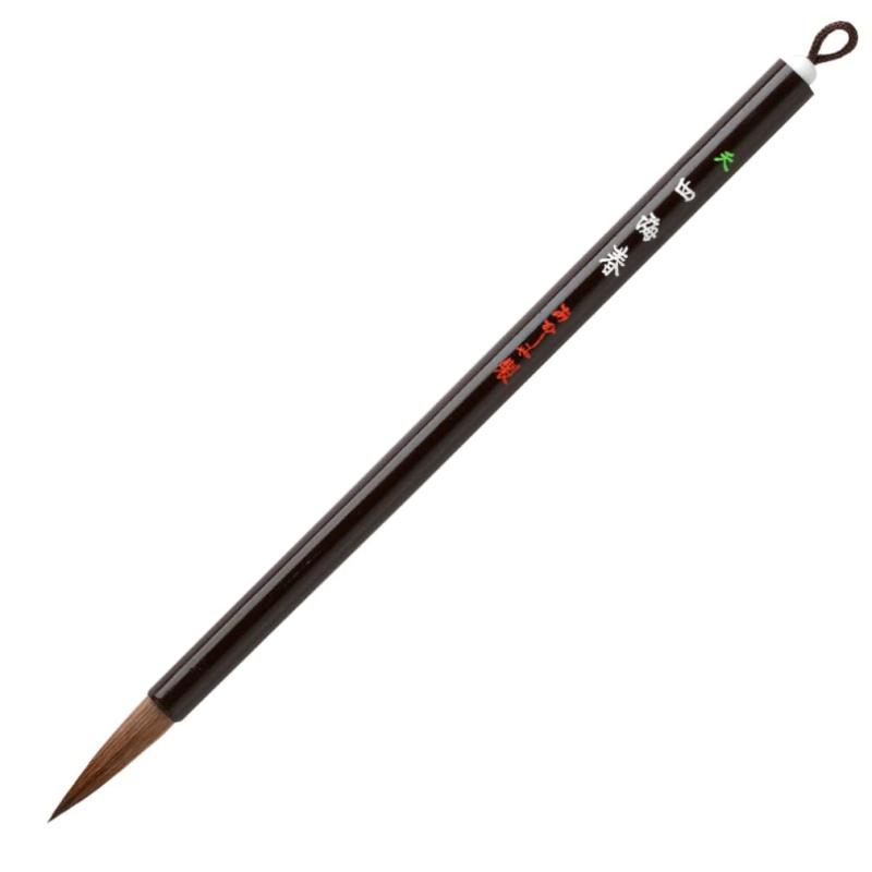 あかしや 書道用筆 中筆 四海春 天 PM-81商品サイズ約9径×220mm穂の規格6号／軸径約9mm穂の形状中鋒／穂の長さ約34mm弾力やや硬め主原毛馬毛、羊毛、狸毛