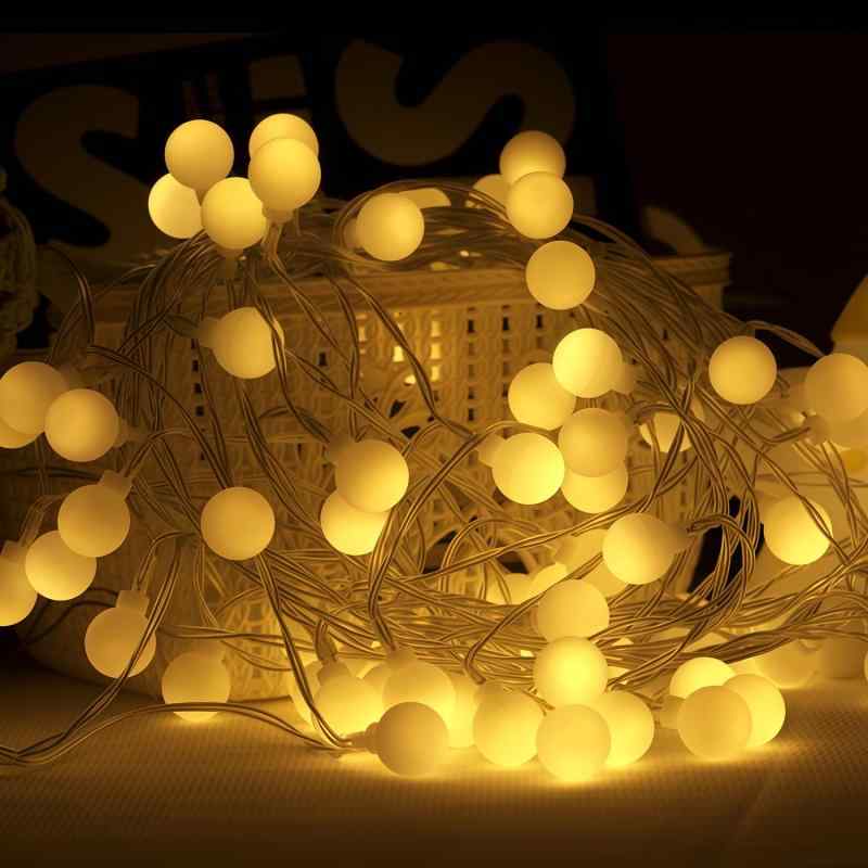 イルミネーションライト LED クリスマスツリー ライト 8パターン点灯 タイマー機能付き 防水仕様 屋外 屋内 室内 (電池給電式)