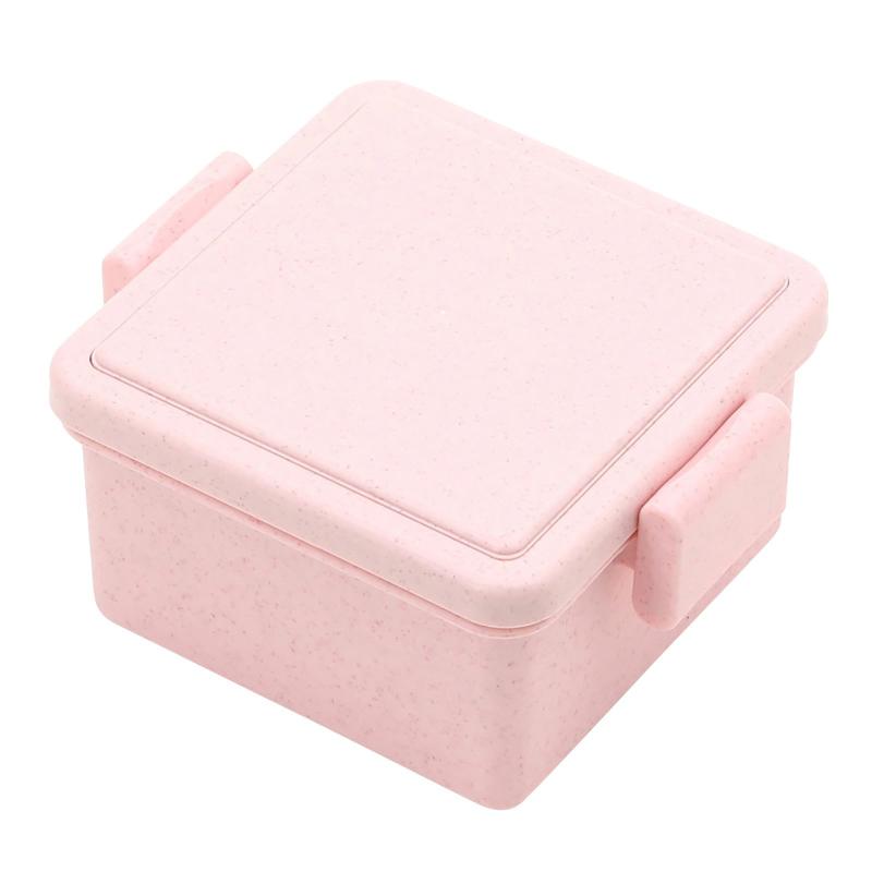 GEL-COOL ジェルクール square ジェラートプレーン 保冷剤一体型 四角 ランチボックス L お弁当箱 弁当箱 女性 男性 子供 仕切り付き ラバーバンド付き 簡単クリップ バックル機構 レンジ対応 &am