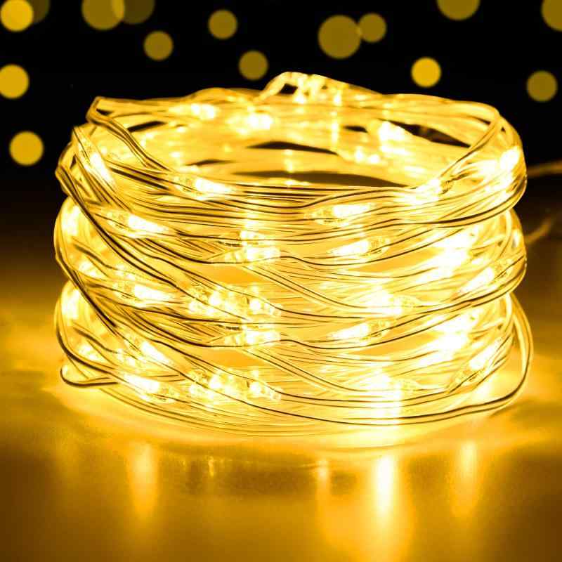 LEDイルミネーションライト 電池式 3M 30LED ストリングライトLED イルミネーションライト