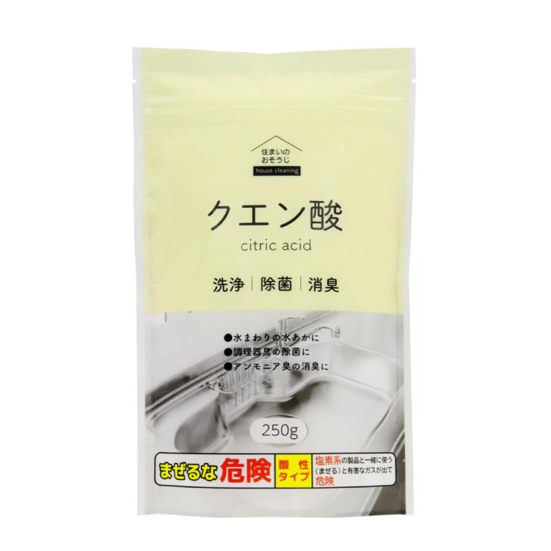 丹羽久 niwaQ 住まいのクエン酸 250g商品サイズ (幅×奥行×高さ) :120mm×30mm×197mm原産国:中国内容量:250g