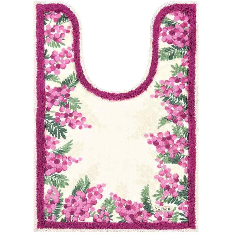センコー(Senko) S.D.S ミモザ 耳長 ロング トイレマット 約95×65cm ピンク 花柄 抗菌 防臭 日本製 31865サイズ:約95×65cm素材・材質:アクリル100％（抗菌防臭素材）生産国:日本洗濯の際は洗濯用ネット使用...