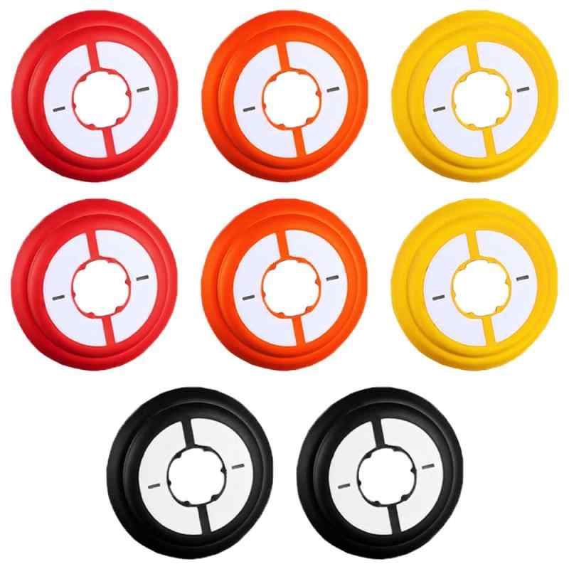 8個 4色セット スプール スプール シリコン 仕掛け巻き 仕掛け巻き収納 釣り糸の保護 ​釣り道具 釣り用 セット内容：釣り糸ボビン8点セット。橘、黄、赤、黒各2。 仕掛け巻き収納 釣り糸の保護 ​釣り道具 釣り用。豊富な色は、さまざまな...