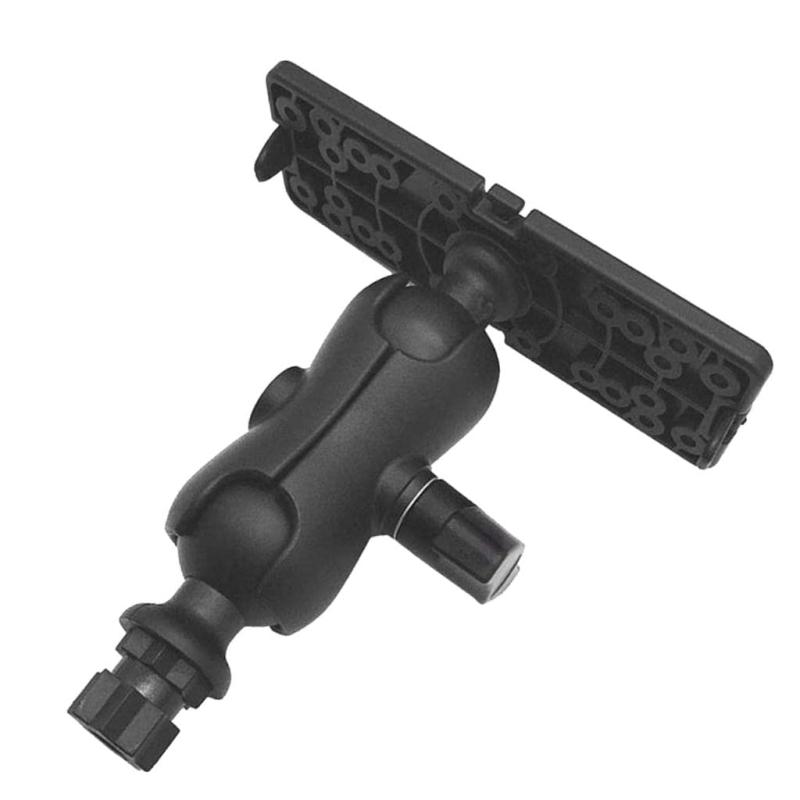 魚群探知機マウントカヤックボールマウントスタンドブラケット大型GPSトラックベースブラック自由回転設計により、トラックシステムのスムーズな全可動域、リリース、および簡単な取り付けが可能になります。大型魚群探知機を受け入れるように設計された、...