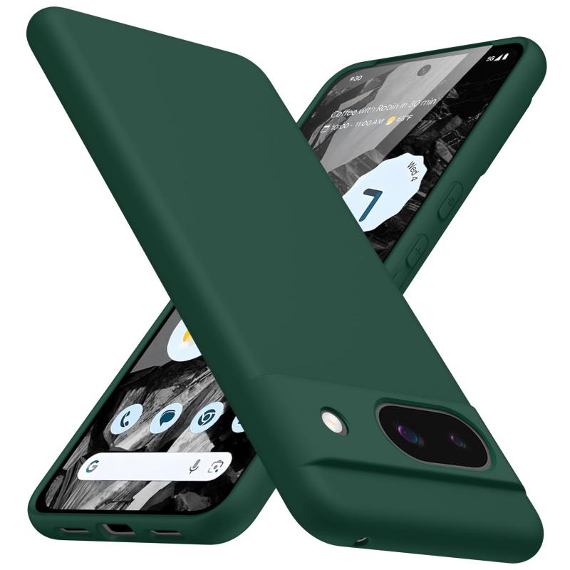 Google Pixel 8A 用ケース シリコン 耐衝撃 衝撃吸収 ストラップホール付き 指紋防止 グーグル ピクセル 8a 用ケース レンズ保護 tpu ソフトカバー 6.1インチ 薄型 軽量 人気 携帯カバー D対応機種：Google...