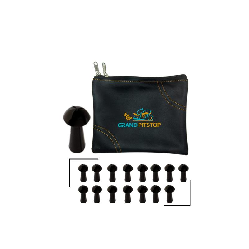 Grand PitStop Replacement Mushroom Plugs for tubeless Tire Puncture Repair kit - for Cars, Motorcycles- Spare Plugs (15 ...