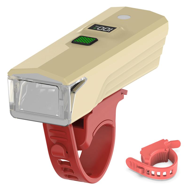 自転車 ライト最適化版 液晶画面デジタル残量表示 感光センサー USB充電式 大容量 3500 高輝度 2000ルーメン 自転車ヘッドライト 明るい 高輝度 5つ調光モード LED ヘッドライトTYPE-C対応