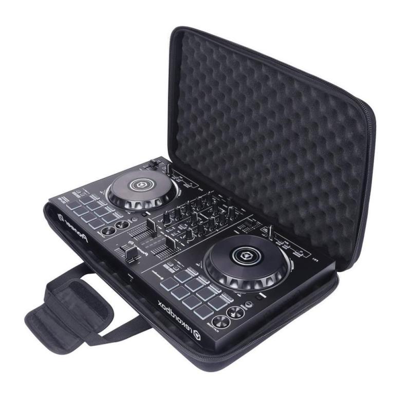 DJコントローラー ケース 保護ボックス for EVAハードケース ラージ コントローラケース 保護バッグ DJ収納ケース 撥水生地 58×37×9cm