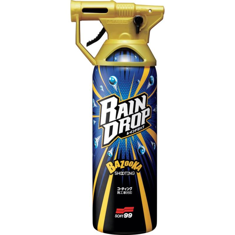 ソフト99(SOFT99) コーティング レインドロップ 自動車塗装面の保護・艶出し・ガラスの撥水コーティング用 00526内容量:300ml洗車機対応/コーティング施工車対応ノーコンパウンド梱包サイズ:6.2x15x21.5cmホイールや...